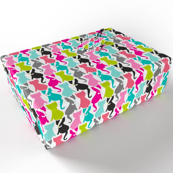 Cat Tails Eco Wrapping Paper – Bitterne Box Co