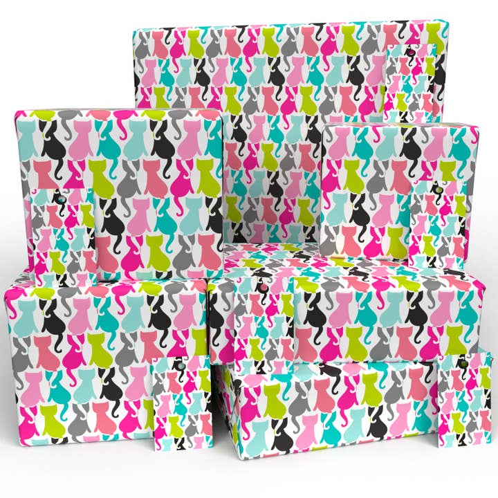 Cat Tails Eco Wrapping Paper – Bitterne Box Co