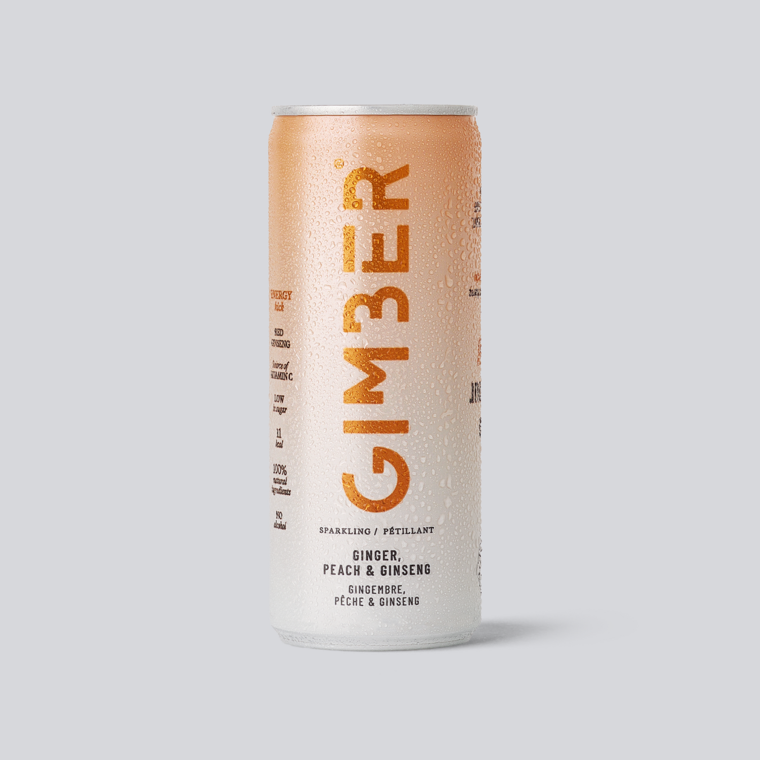 ENERGY – Sparkling Peach Ginseng – Bitterne Box Co